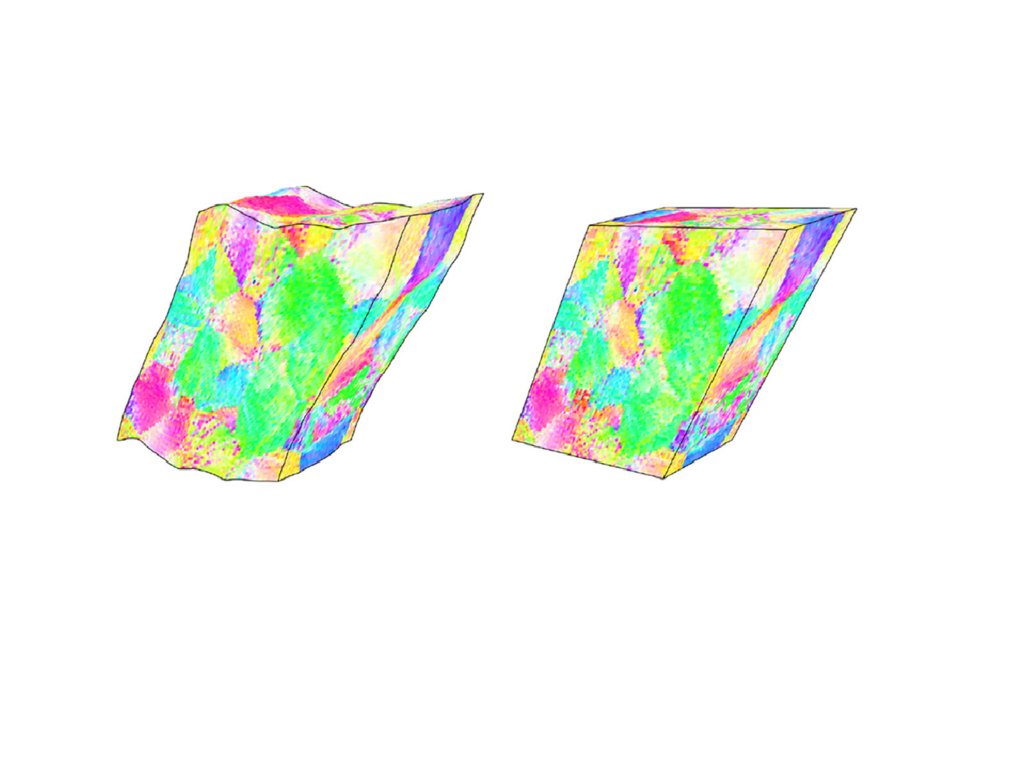 Adaptive remeshing in large-deformation crystal plasticity simulation