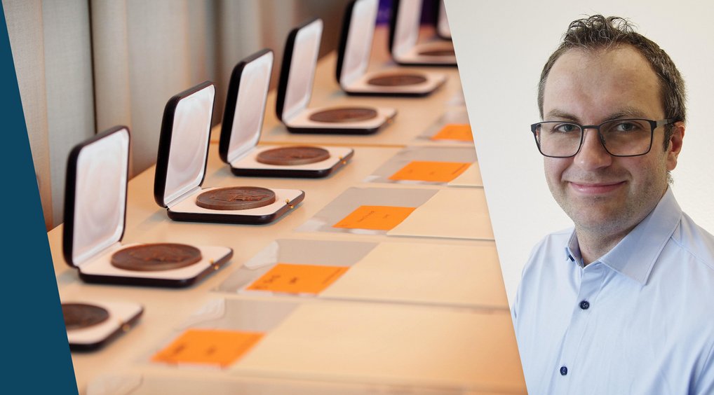 Dr. Benedikt Distl awarded with Otto Hahn Medal for outstanding young ...